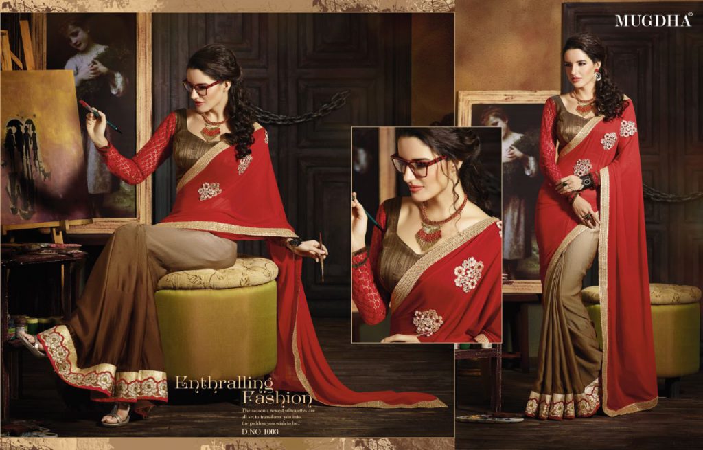 Shop Mugdha Party Wear Sarees Online @ArtistryC | Indian Wear