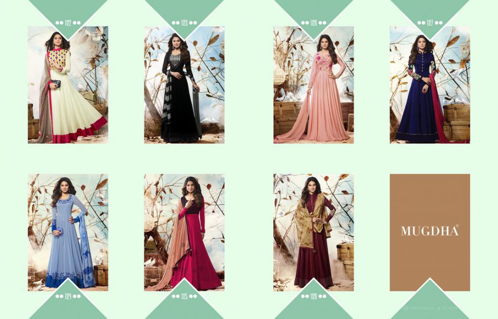 Shop Mugdha Jennifer Vol 2 Floor Length Anarkali Suits Online | ArtistryC